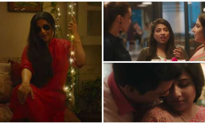 Tumhari Sulu Trailer Vidya Balans Transformation From Saree Wali
