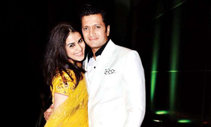 Genelia D'Souza wishes a very Happy Birthday to husband Riteish ... Genelia D'Souza wishes a very Happy Birthday to husband Riteish ...