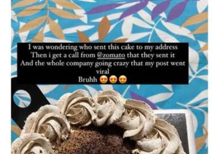 Zomato delivery guy distributes chocolates with every order on his ...