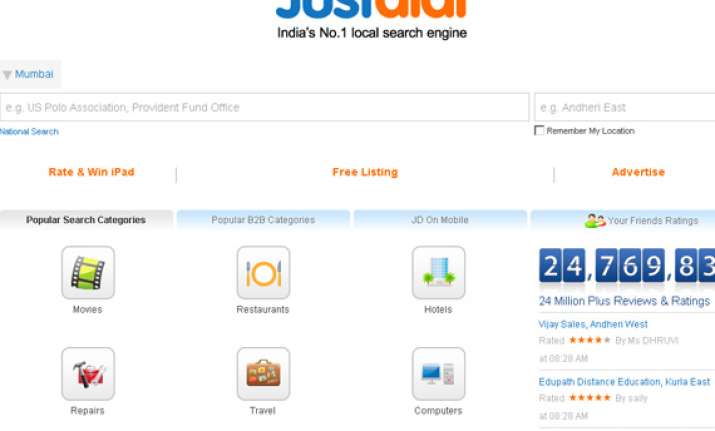 Just Dial raises Rs 208 cr from anchor investors | India News – India TV