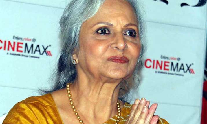 Veteran actress Waheeda Rehman to be awarded for excellence | Bollywood ...