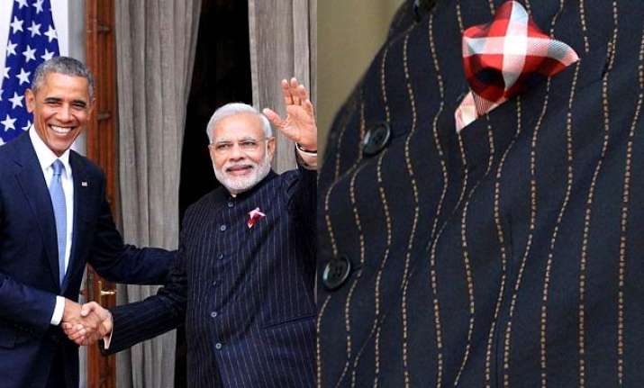 Modi's latest style: Suit with his own name stripes | Lifestyle News ...