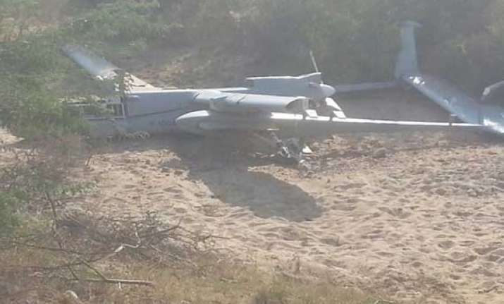 IAF's UAV crashes near Bhuj town | India News – India TV