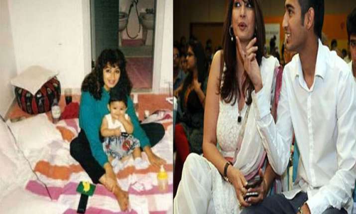 Watch rare pics of Sunanda Pushkar's son Shiv Menon | India News – India TV