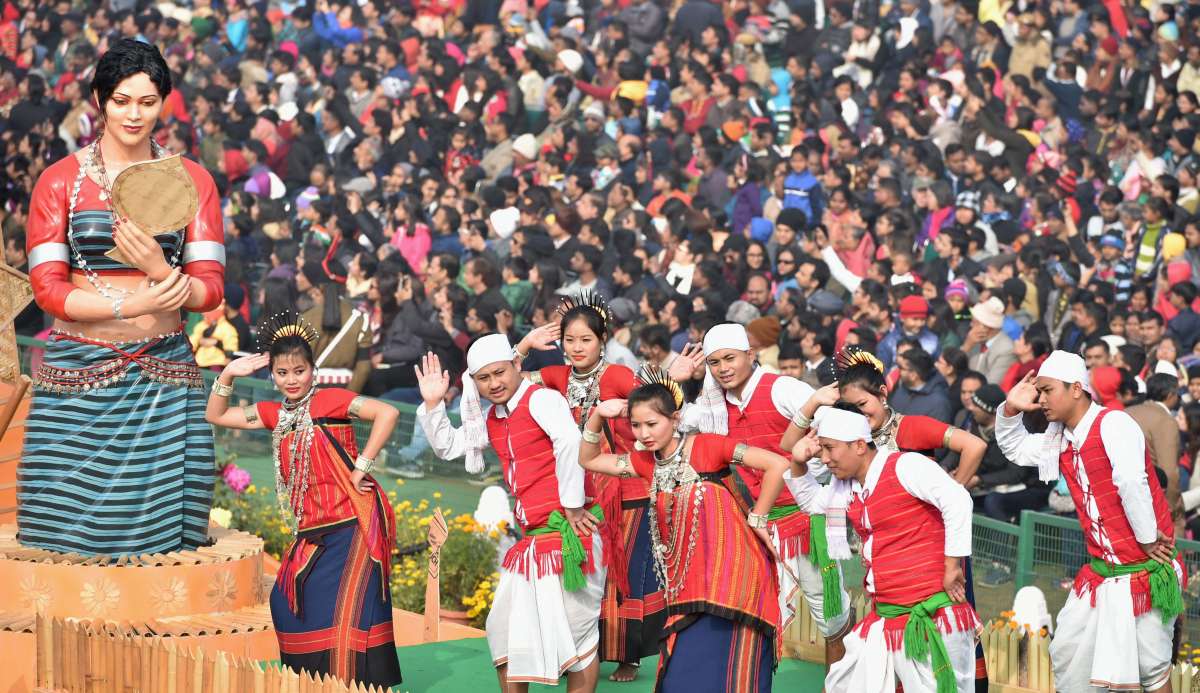 India's military might, cultural diversity on display at Rajpath during ...