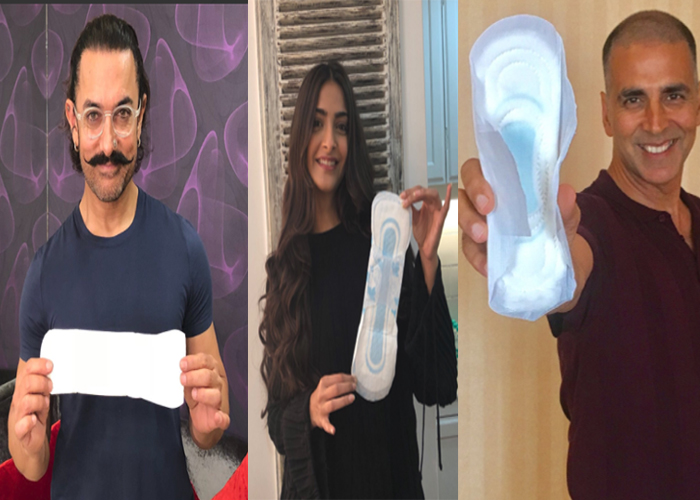 Aamir, Alia, Shabana, Sophie and many other celebs accept the PadMan ...