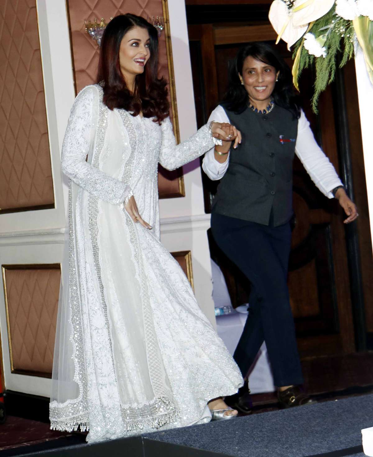 Aishwarya Rai Bachchan looks splendid in a white attire at a recent ...