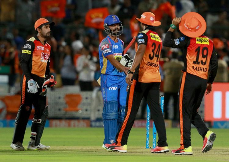 IPL 2018, Match 28: Sunrisers Hyderabad beat Rajasthan Royals by 11 runs