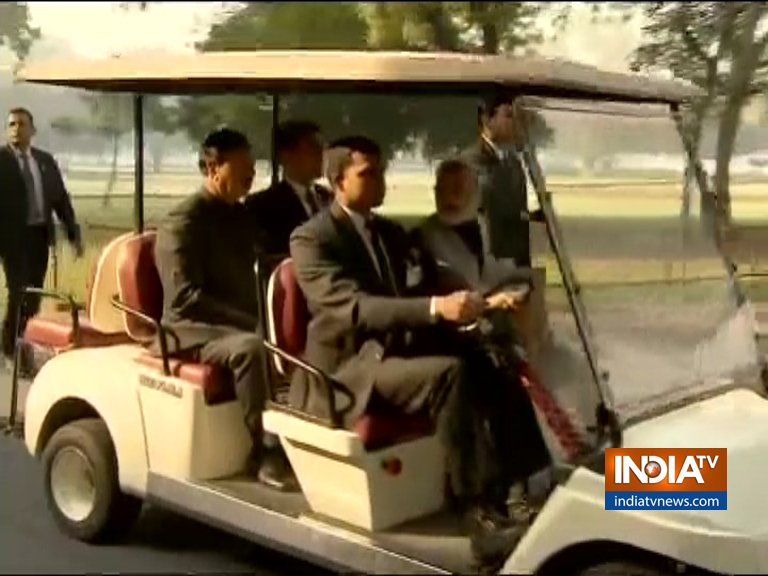 IN PICS: PM Modi inaugurates Subhash Chandra Bose Museum at Red Fort