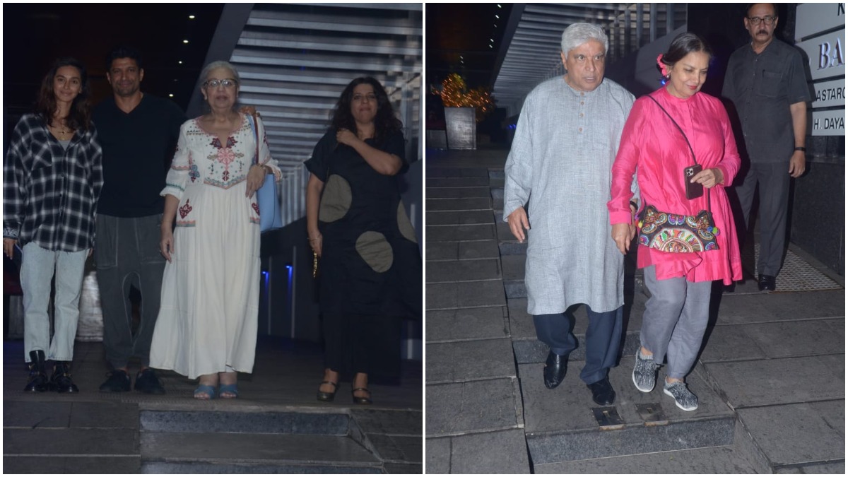 Farhan Akhtar Shibani Dandekar step out for dinner with family amid ...