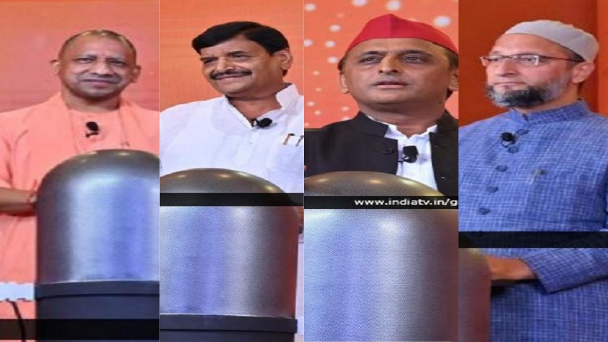 Chunav Manch UP elections 2021 photos yogi adityanath akhilesh yadav ...