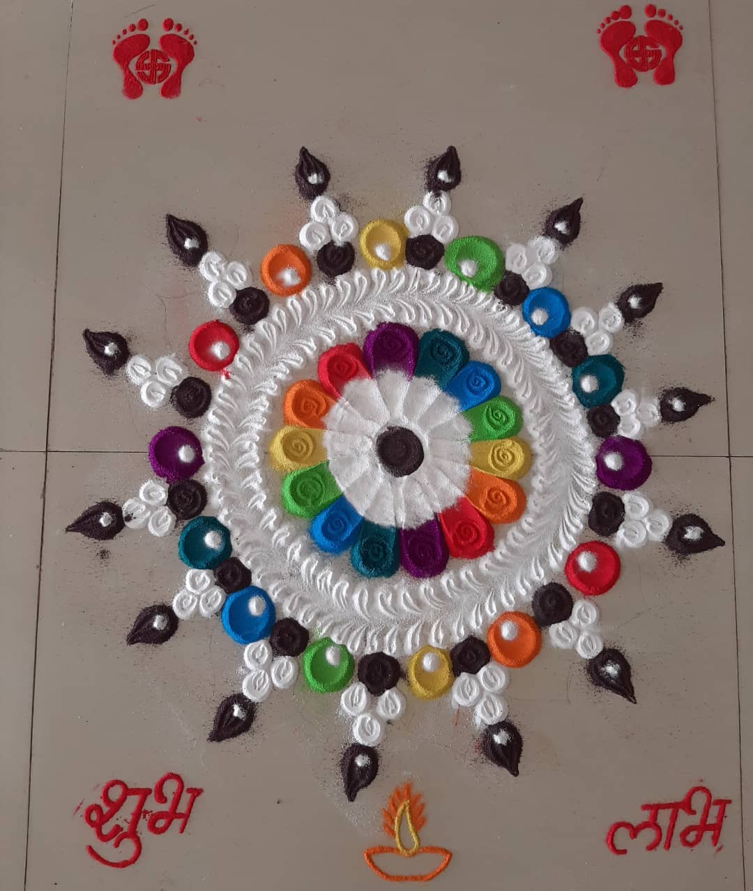 Diwali 2021: Simple rangoli designs to decorate your house this festive ...