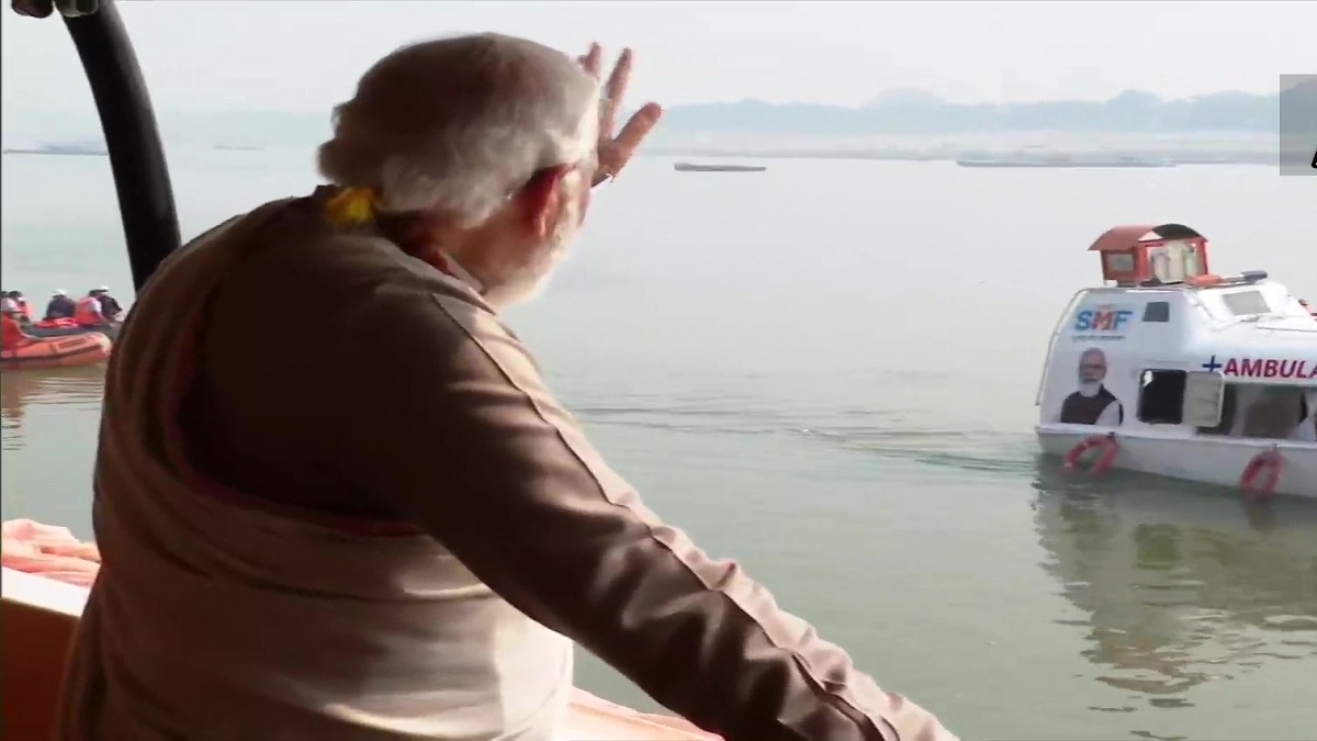 PM in Varanasi: Boat ride, Kashi Vishwanath Corridor launch, Ganga aarti | PICS