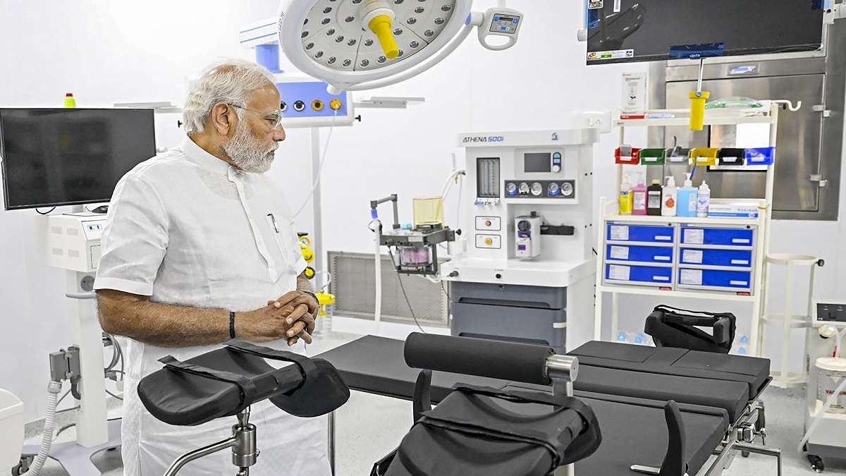 PM Modi inaugurates multi-speciality hospital in Gujarat | IN PICS