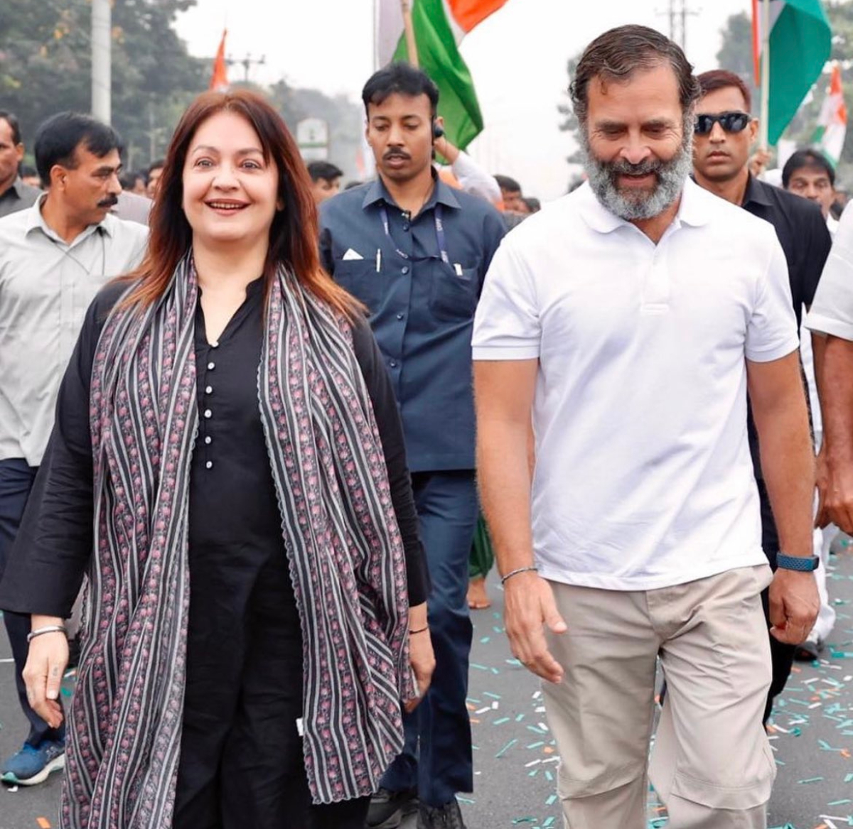 Actors who joined Rahul Gandhi's Bharat Jodo Yatra: Pooja Bhatt ...