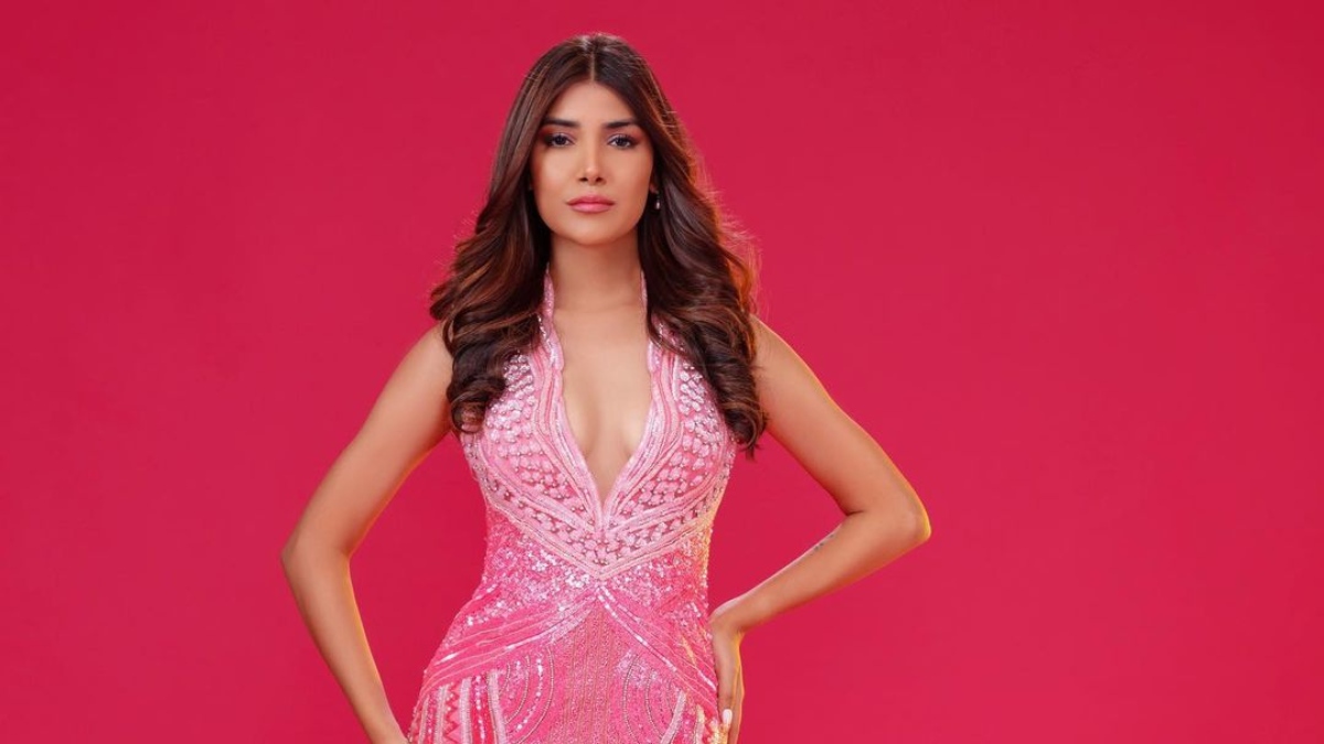 Mrs World 2022 Sargam Kaushal back in India after historic victory, gets clicked with crown & sash