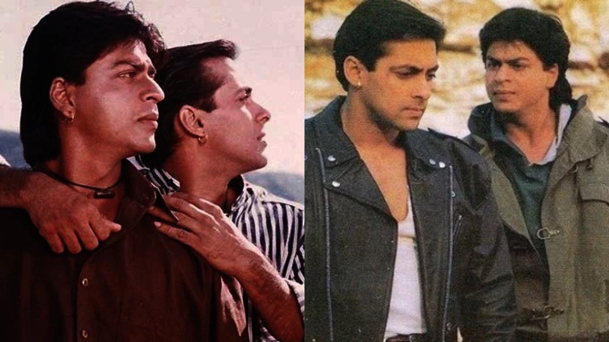 Salman Khan-Shah Rukh share hug at birthday bash, check out priceless ...