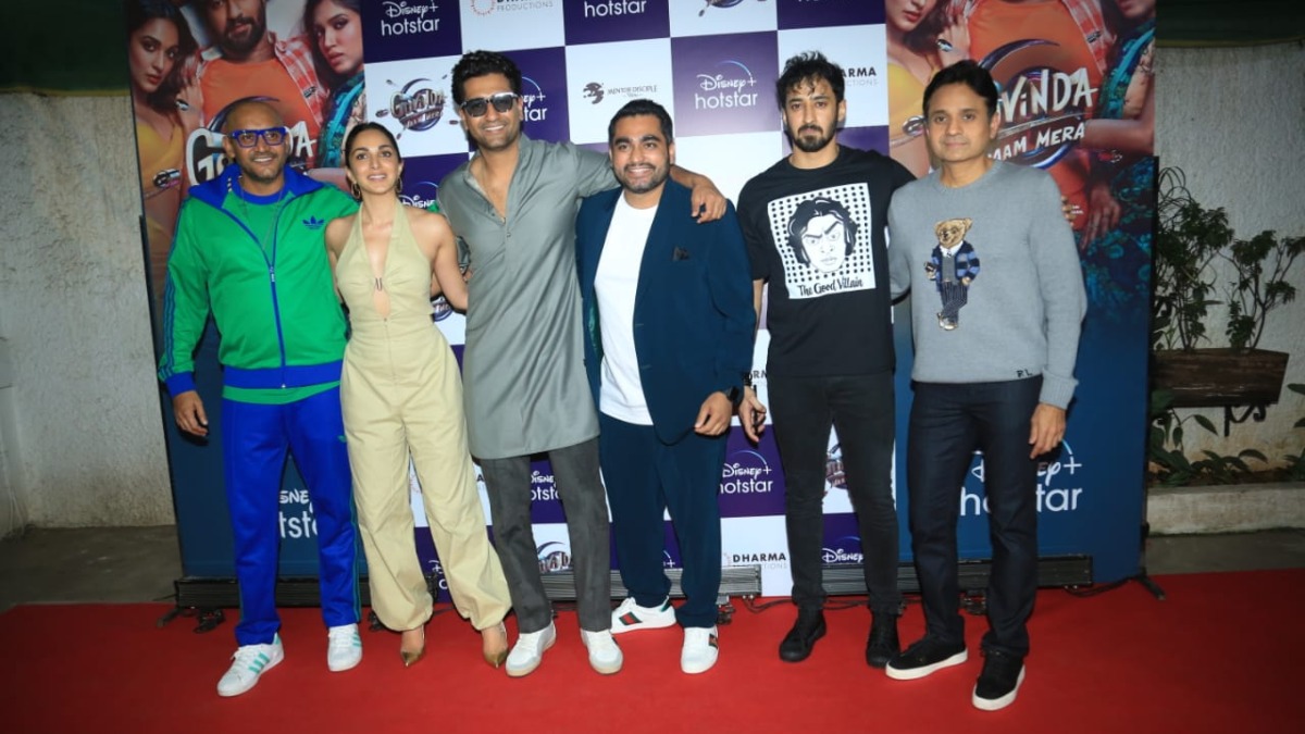 Govinda Naam Mera screening: Katrina Kaif joins Vicky Kaushal, Kiara Advani looks pretty in jumpsuit