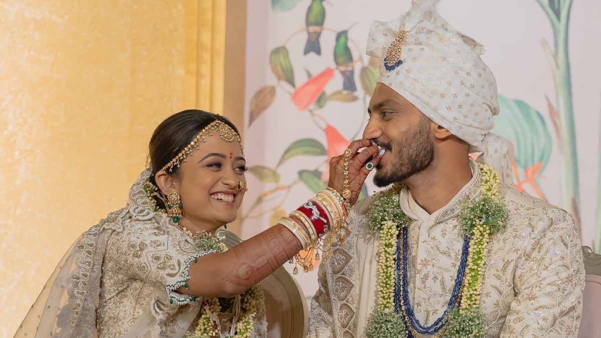 Axar Patel gets married, shares unseen photos with fans on social media
