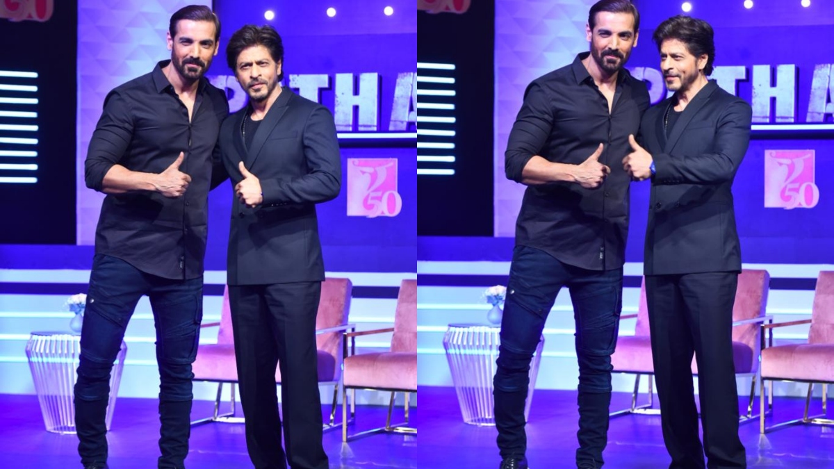 Pathaan: Shah Rukh Khan, Deepika Padukone, John Abraham set the mood right at press conference ...