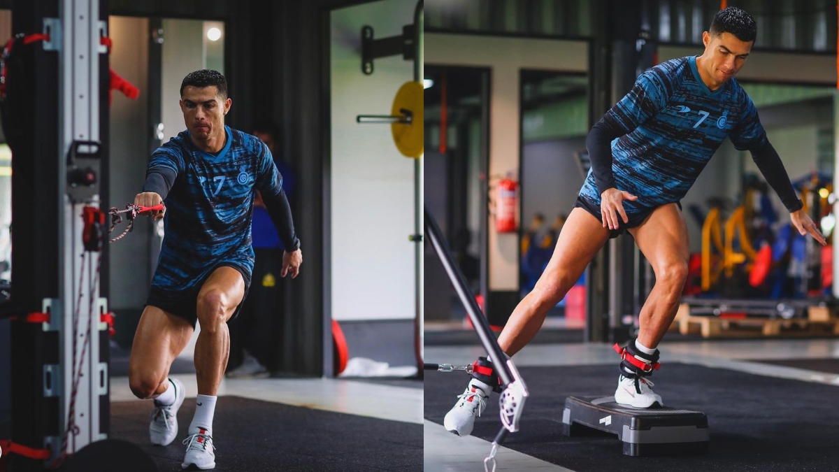IN PICTURES | Get inside Cristiano Ronaldo's training session, CR7 ...