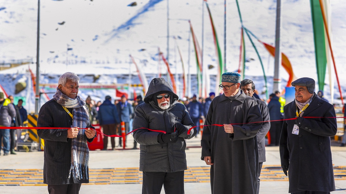 Gateway to progress: Glimpses of Z-Morh tunnel inaugurated by PM Modi ...
