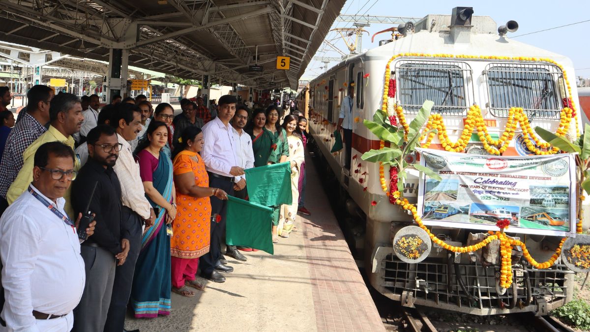 Rajya Rani Express operated by all-women crew marking 100 years of ...