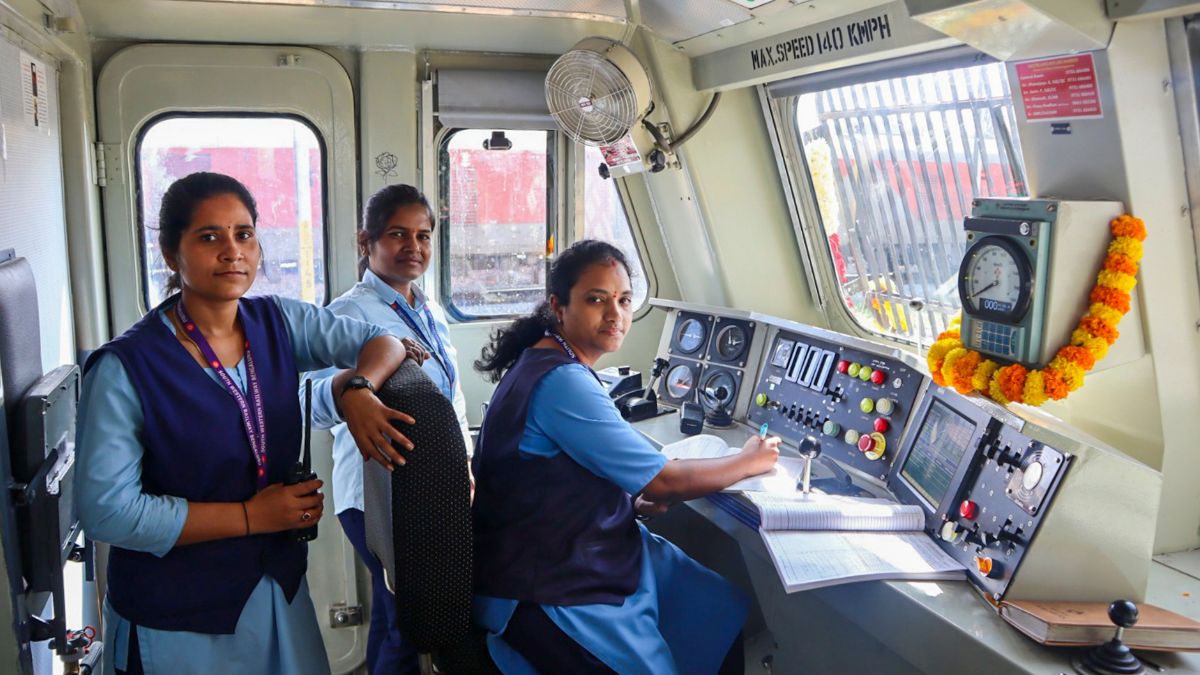Rajya Rani Express operated by all-women crew marking 100 years of ...