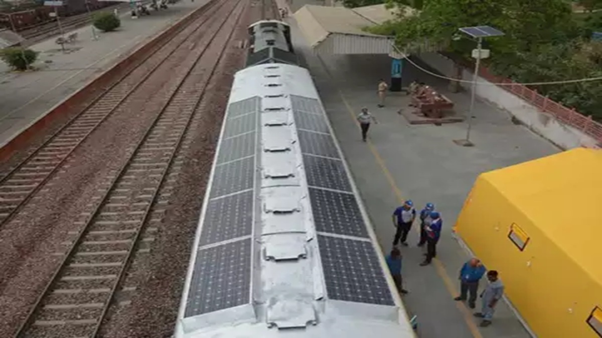 India's first solar powered train railway station when and where it was ...