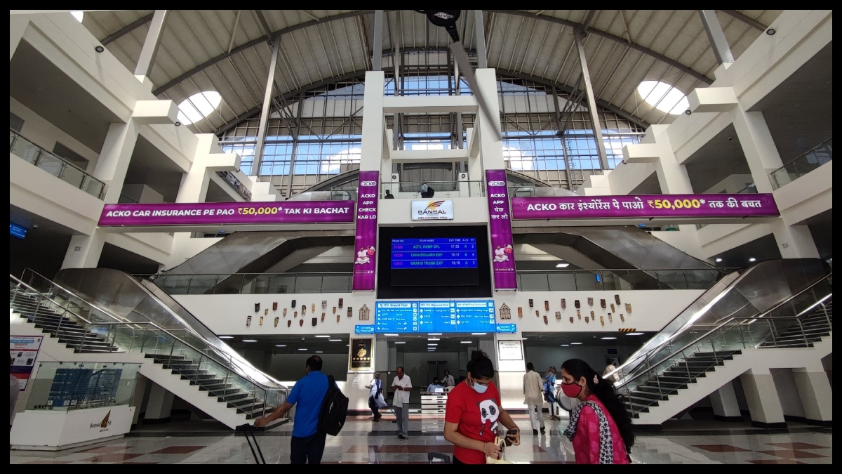 India's first private railway station offers airport-like experience ...