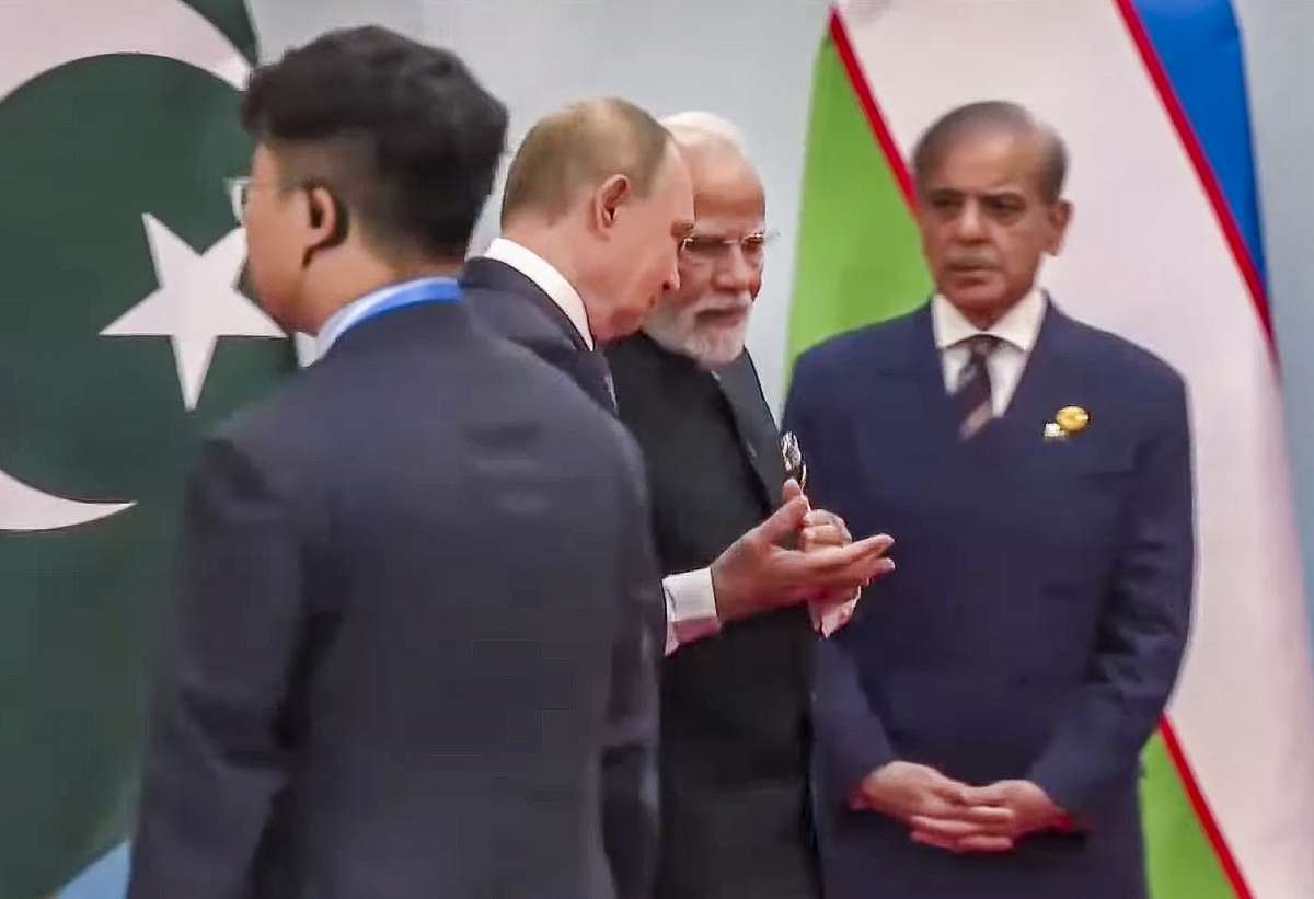 PM Modi meets world leaders at SCO Summit: Warm moments with Putin and Xi Jinping | In pics