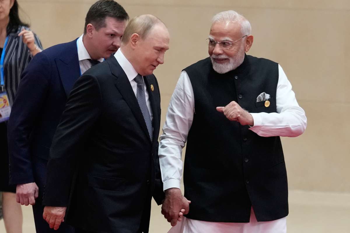 PM Modi meets world leaders at SCO Summit: Warm moments with Putin and Xi Jinping | In pics