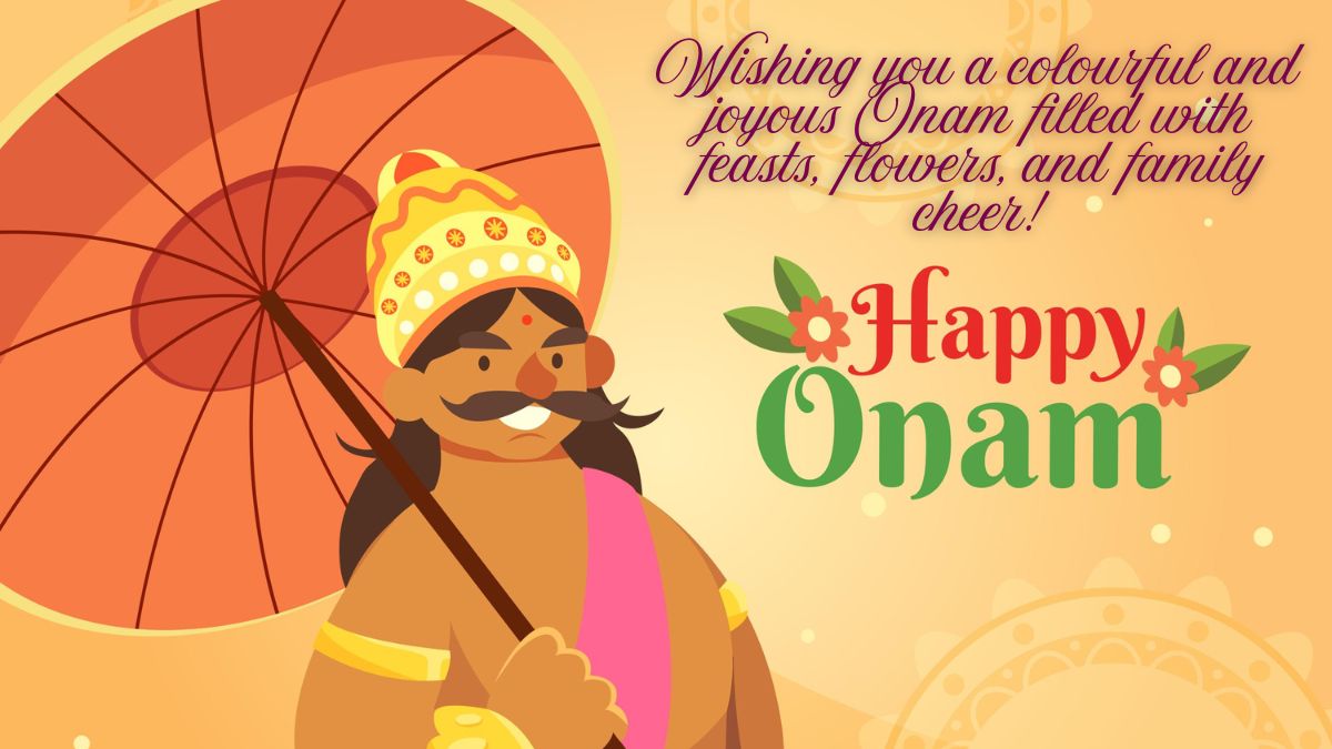 Heartfelt Onam wishes and greetings to share this festive season