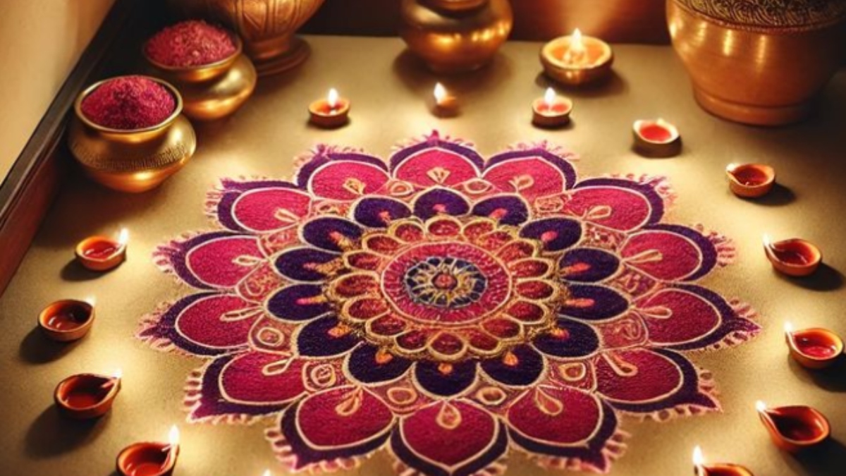 Chhath Puja 2025 rangoli designs: Colourful patterns to celebrate Surya ...