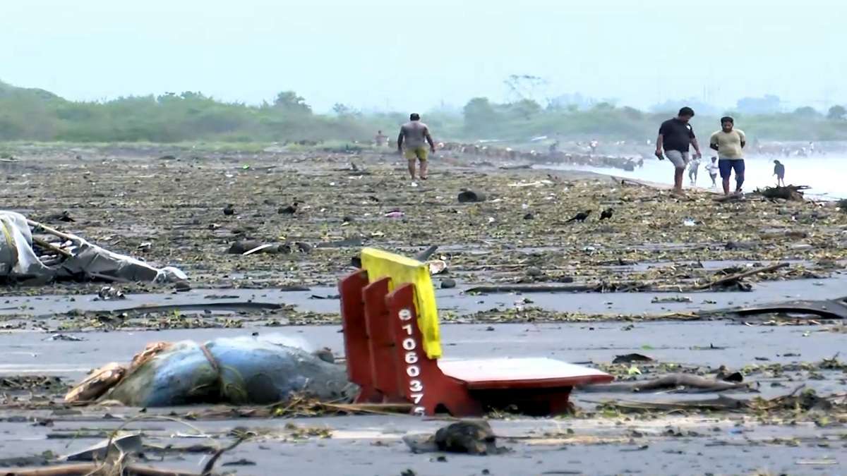 In pictures | Cyclone Montha weakens after landfall, brings heavy rains ...