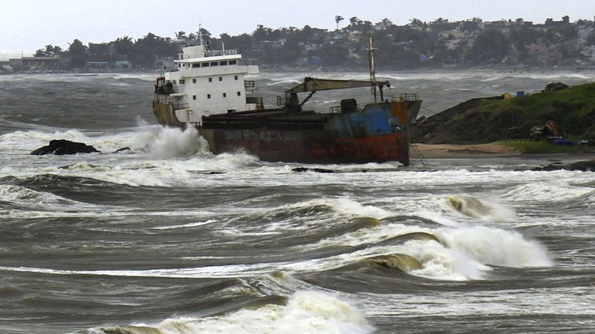 In pictures | Cyclone Montha weakens after landfall, brings heavy rains ...