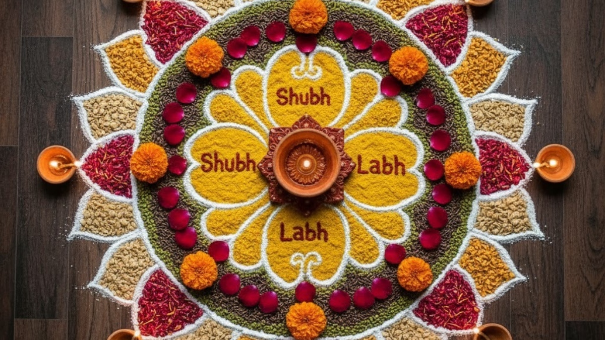 Dhanteras rangoli designs 2025: Simple, beautiful and traditional ...