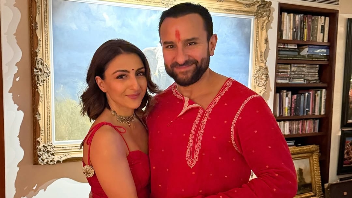 Festive vibes! Saif Ali Khan, Kareena, Ibrahim, Karisma, and Soha light up Diwali-Dhanteras ...