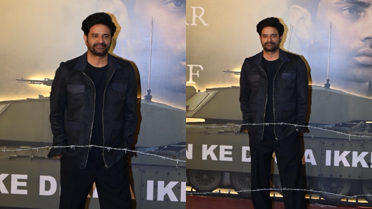Ikkis screening: Sunny Deol and Bobby Deol pose with Dharmendra's ...