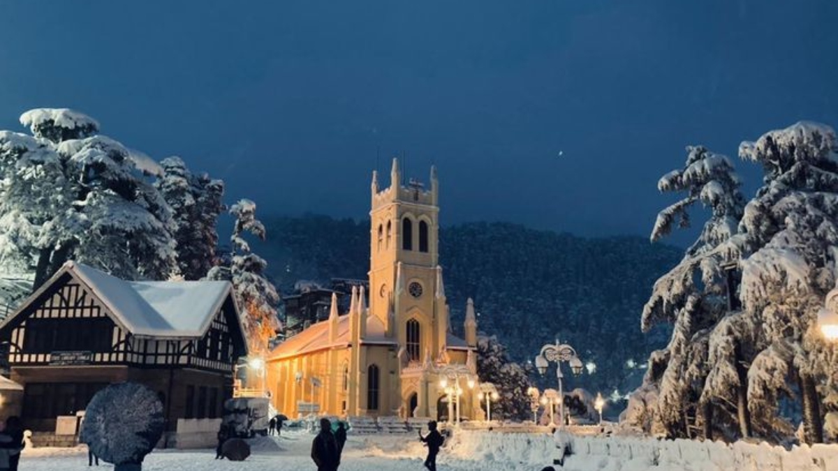 Shimla receives first snowfall: Best places to visit right now - India ...