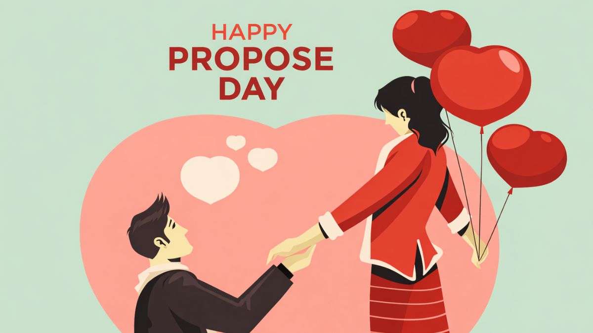 Propose Day 2026: Romantic images with wishes to express love simply ...