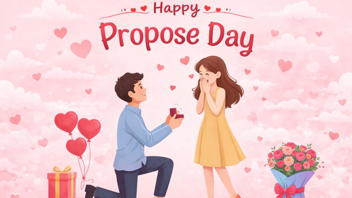 Propose Day 2026: Romantic images with wishes to express love simply