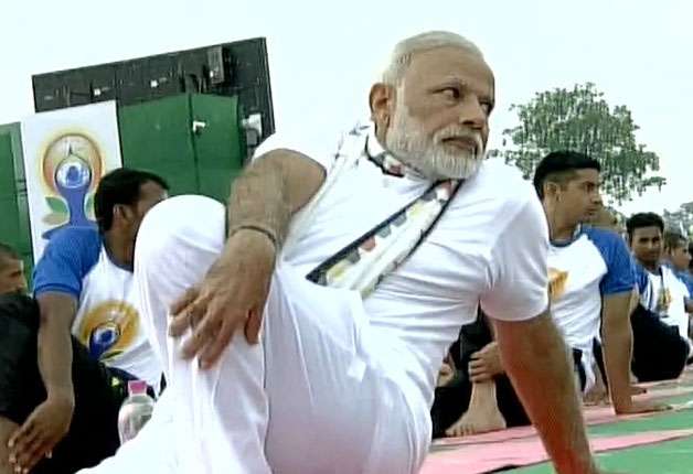 10 Asanas performed by PM Modi on second International Yoga Day