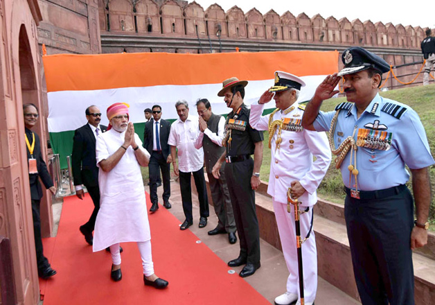 See Pics! India celebrates 70th Independence Day
