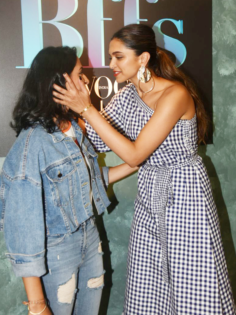 Pictures of Deepika Padukone showering love on li'l sis Anisha Padukone ...