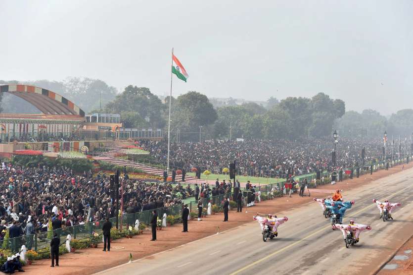 India's military might, cultural diversity on display at Rajpath during ...