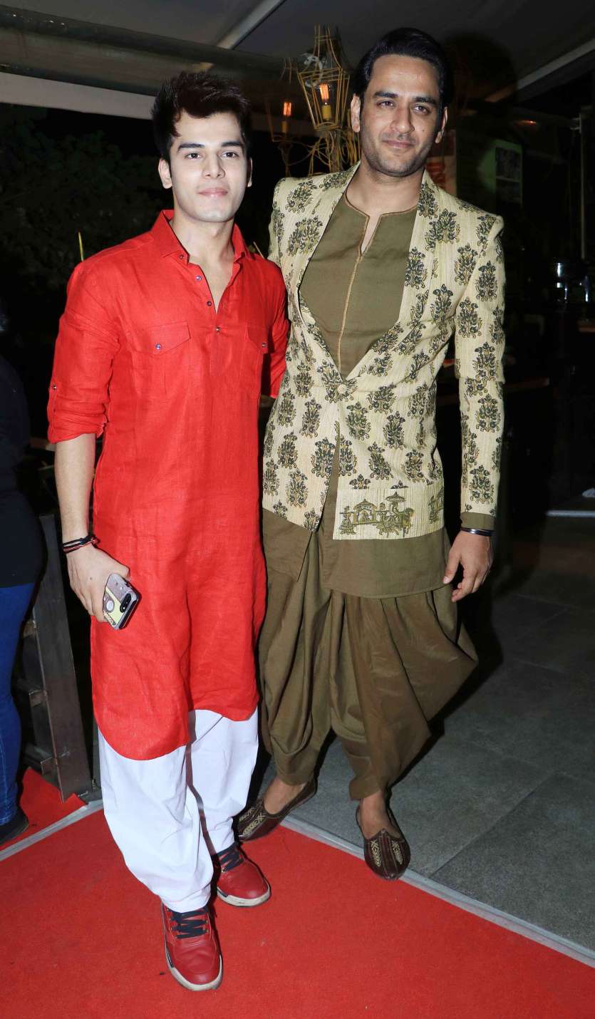 Vikas Gupta, Divyanka Tripathi, Kamya Punjabi at renowned stylist ...