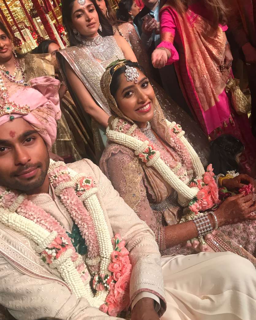 Inside pictures videos Shriya Bhupal Anindith Reddy wedding ceremonies