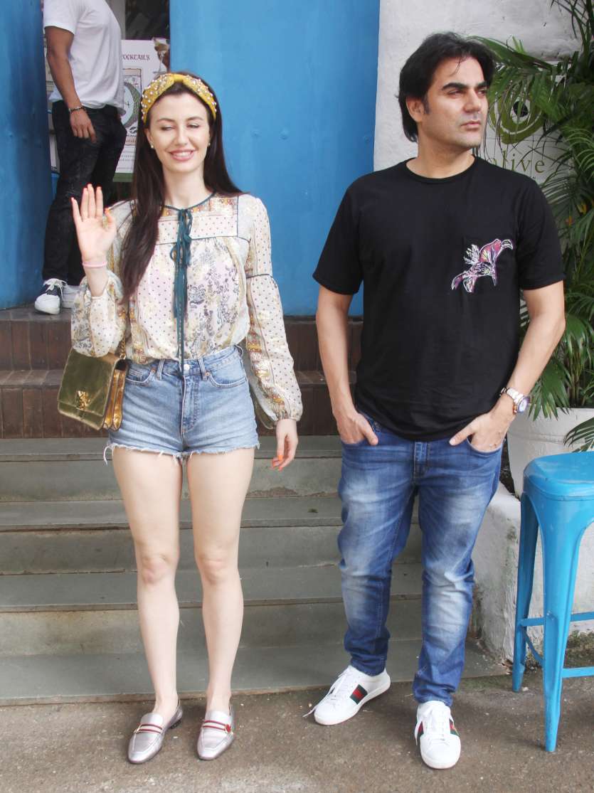 Arbaaz Khan spotted on a lunch date with rumoured girlfriend Georgia ...