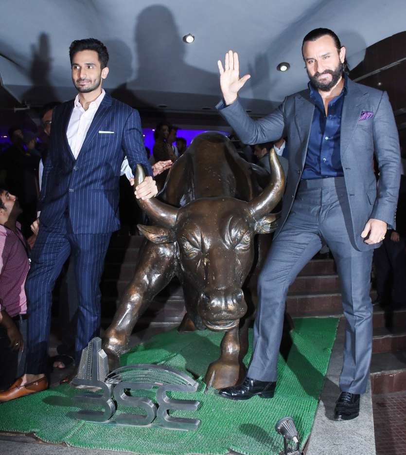 Saif Ali Khan, Radhika Apte, Rohan Mehra and others at Bazaar trailer ...